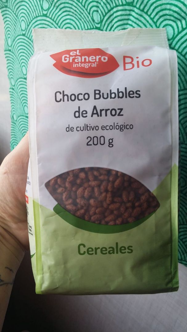 Choco Bubbles de arroz from El Granero Integral - Vegan Product Reviews ...