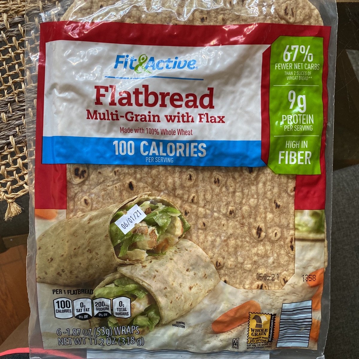 Multigrain and Flax Flatbread at Fit & Active - Review by @sjmeans ...