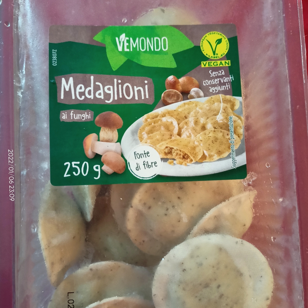 Pasta fresca ripiena di Funghi from Vemondo - Vegan Product Reviews ...