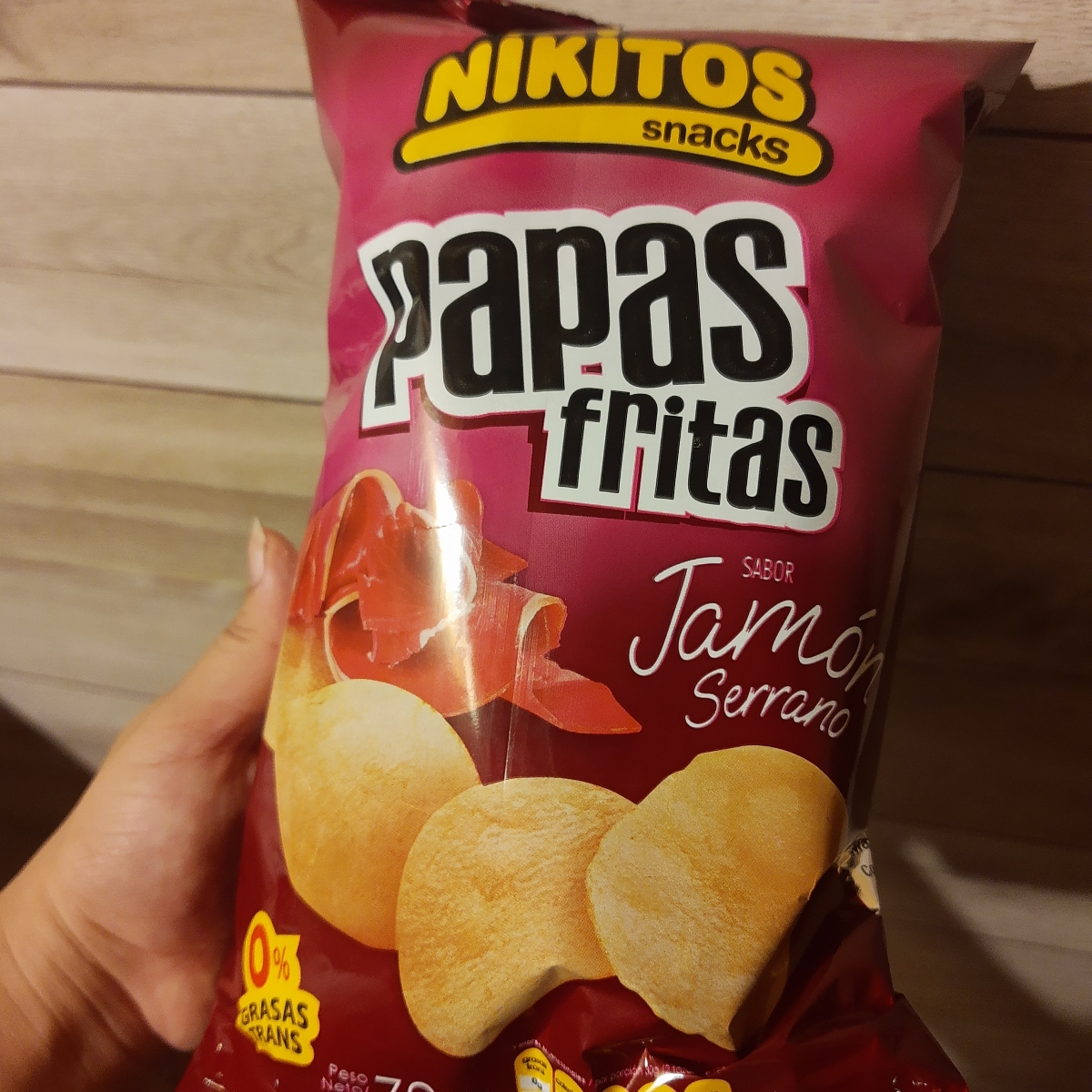Papas Fritas Jamón from Nikitos - Vegan Product Reviews & Ratings | abillion