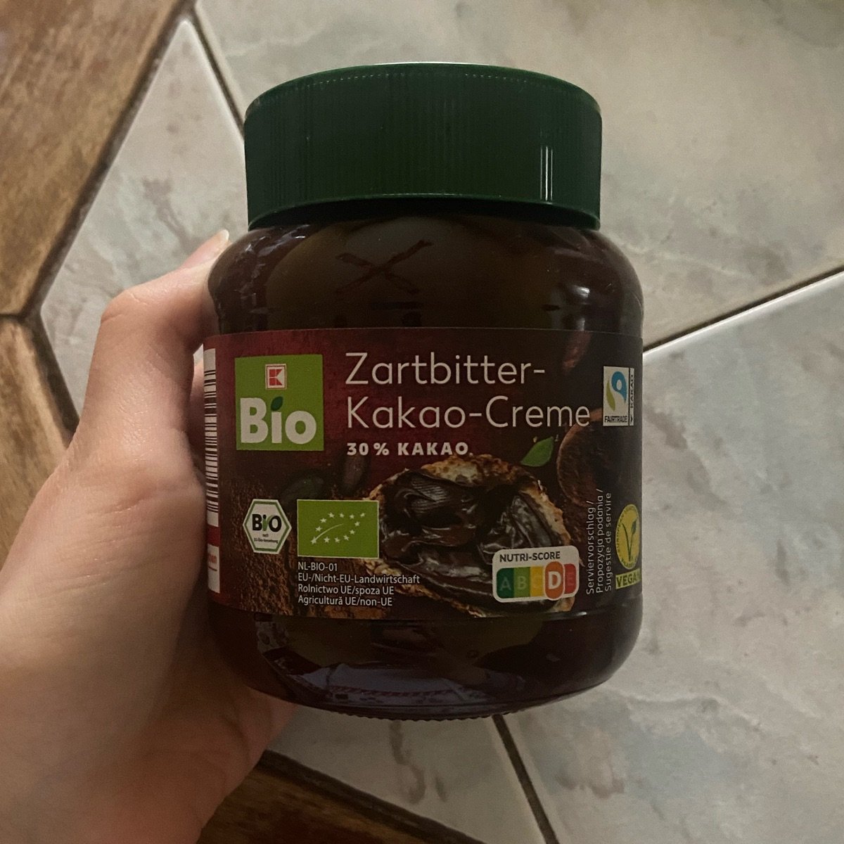Zartbitter-Kakao-Creme from Kaufland bio - Vegan Product Reviews ...
