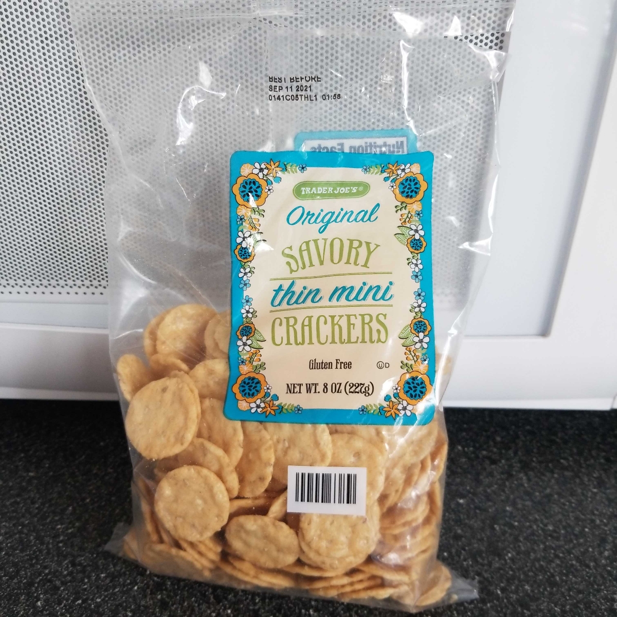 Original Savory Thin Mini Crackers from Trader Joe's - Vegan Product ...