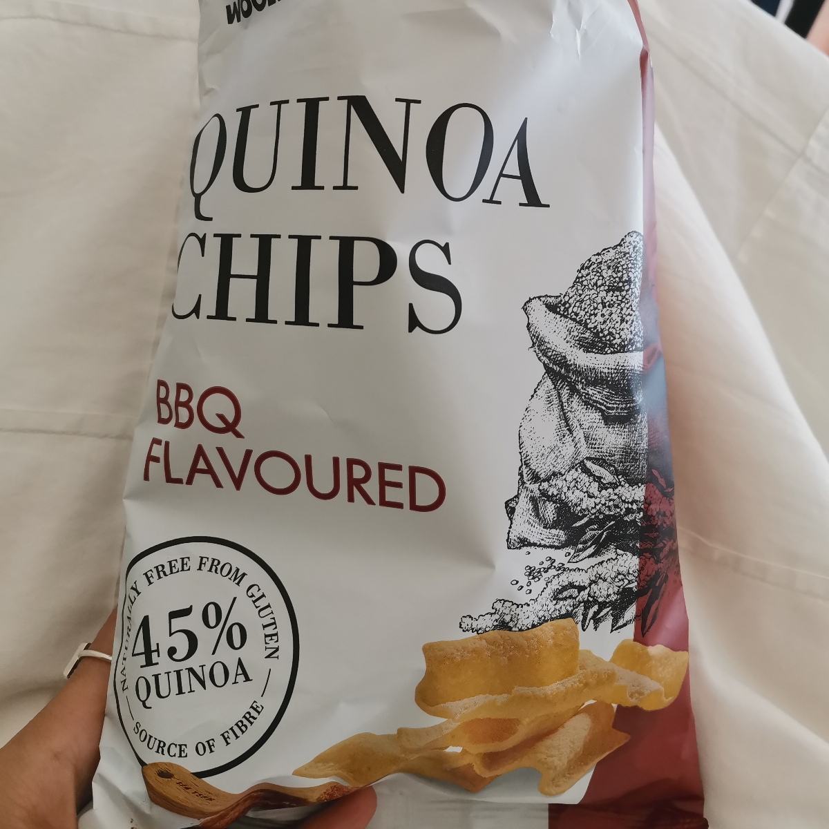 Quinoa chips bbq flavour from Woolworths Food - Vegan Product Reviews ...