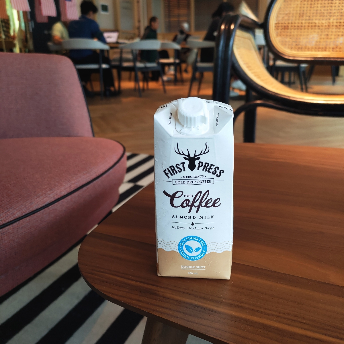 Iced Coffee Almond Milk from First press coffee - Vegan Product Reviews ...