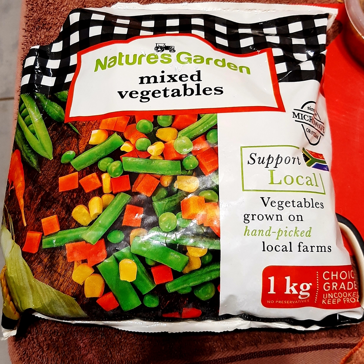 Mixed vegetables from Natures Garden - Vegan Product Reviews & Ratings | abillion