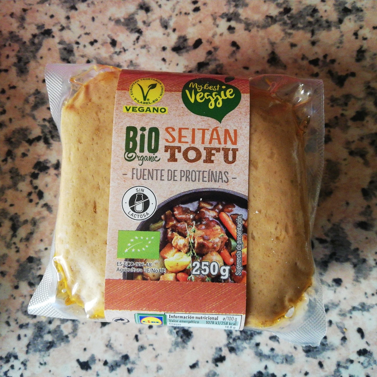 Seitan tofu from My Best Veggie - Vegan Product Reviews & Ratings ...