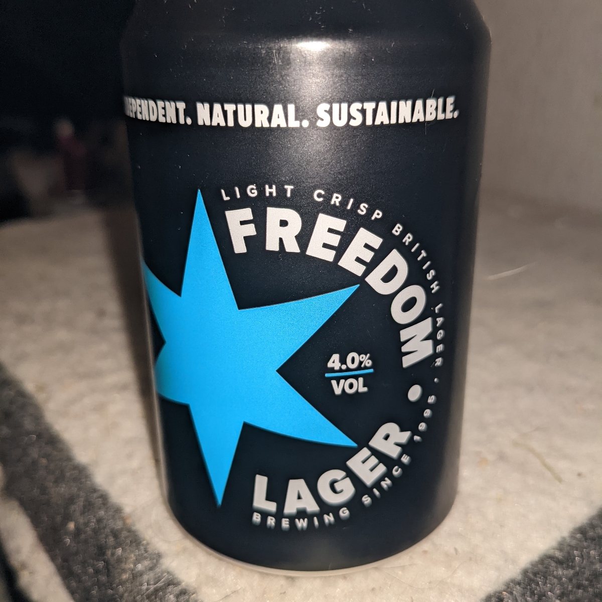 Freedom lager from Freedom Brewery - Vegan Product Reviews & Ratings ...