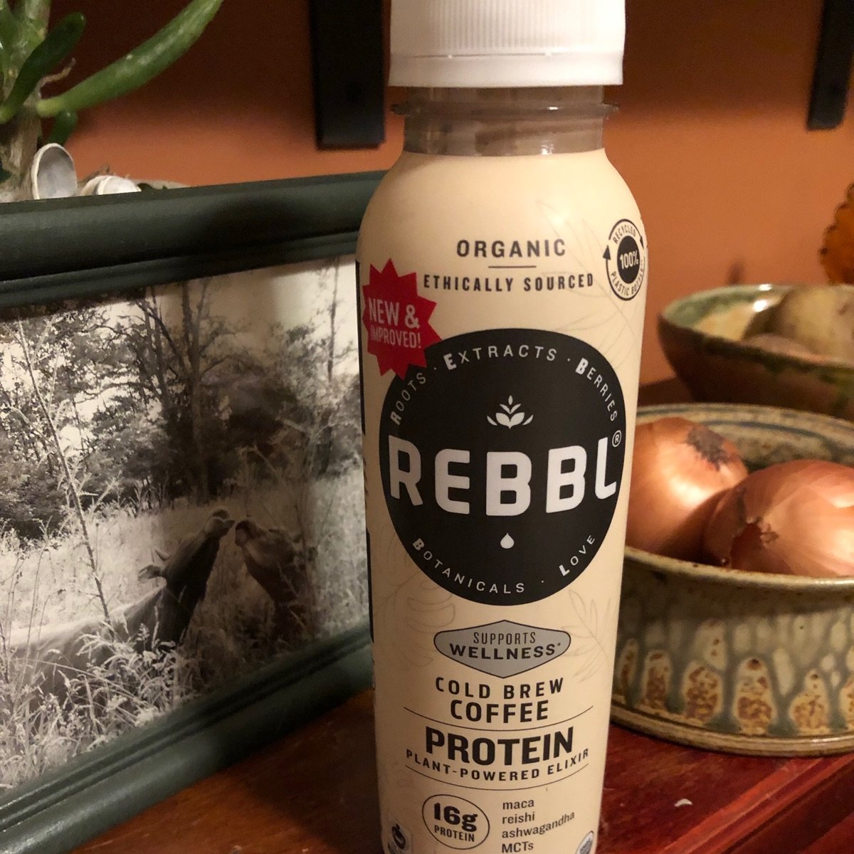 Cold brew coffee protein drink from REBBL - Vegan Product Reviews ...