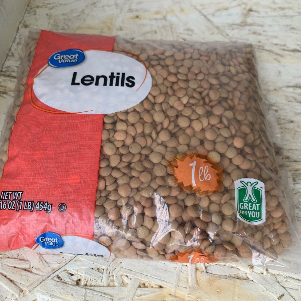 Lentils from Great Value - Vegan Product Reviews & Ratings | abillion