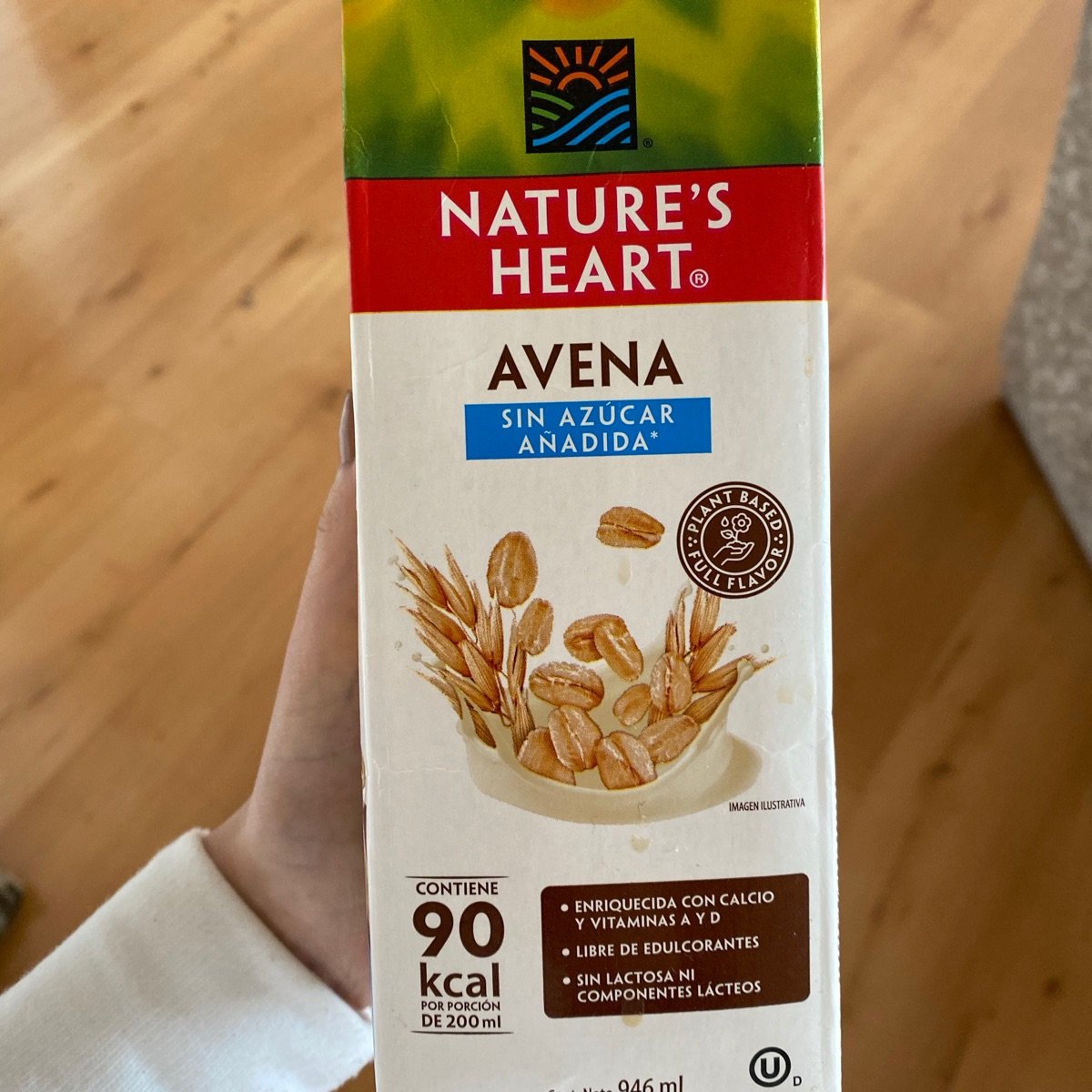 Leche de avena (sin azucar) from Nature's Heart - Vegan Product Reviews ...