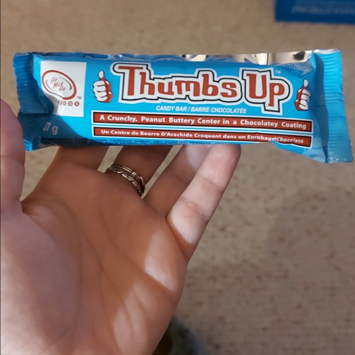 Go Max Go Foods - Thumbs Up (Candy Bar) Review | abillion