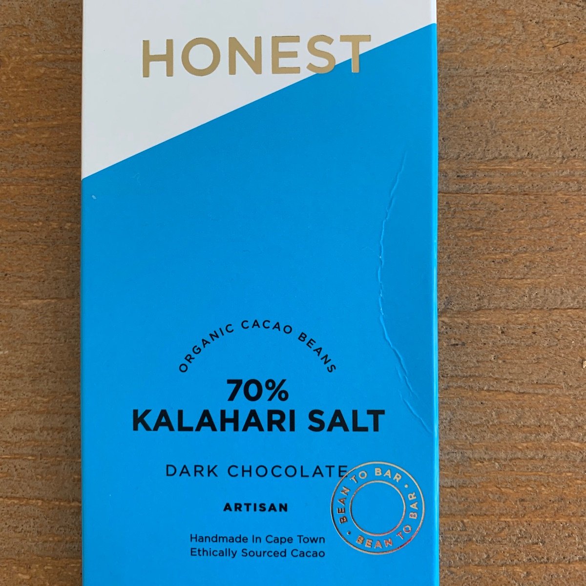 Kalahari salt dark from Honest Chocolate - Vegan Product Reviews ...