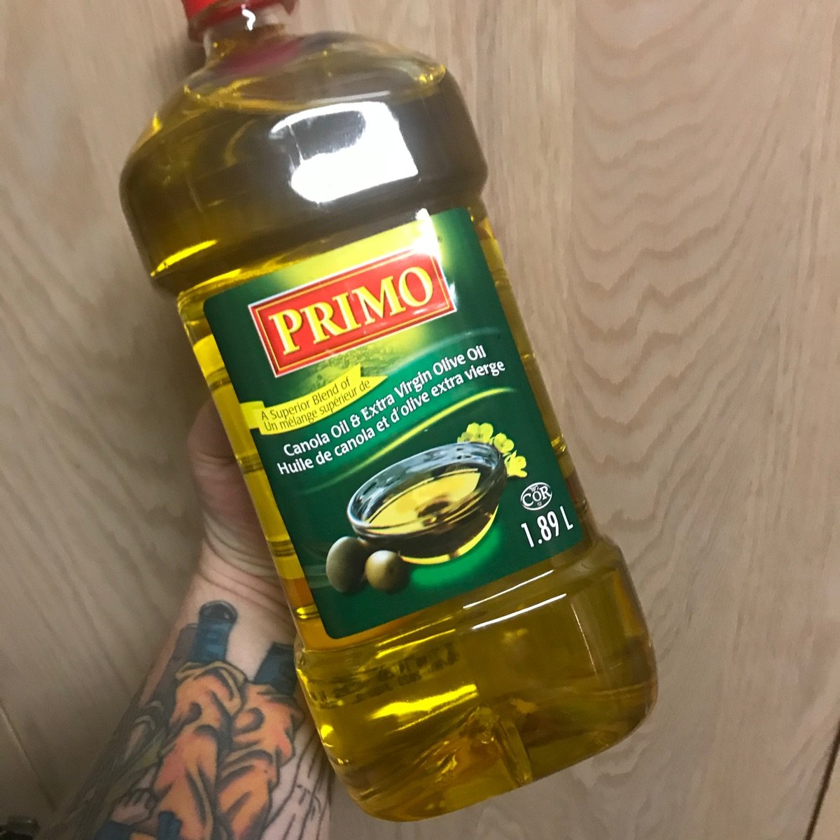 Canola + EVOO from Primo - Vegan Product Reviews & Ratings | abillion