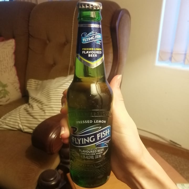 Flying Fish Pressed Lemon Flavoured Beer Review | abillion