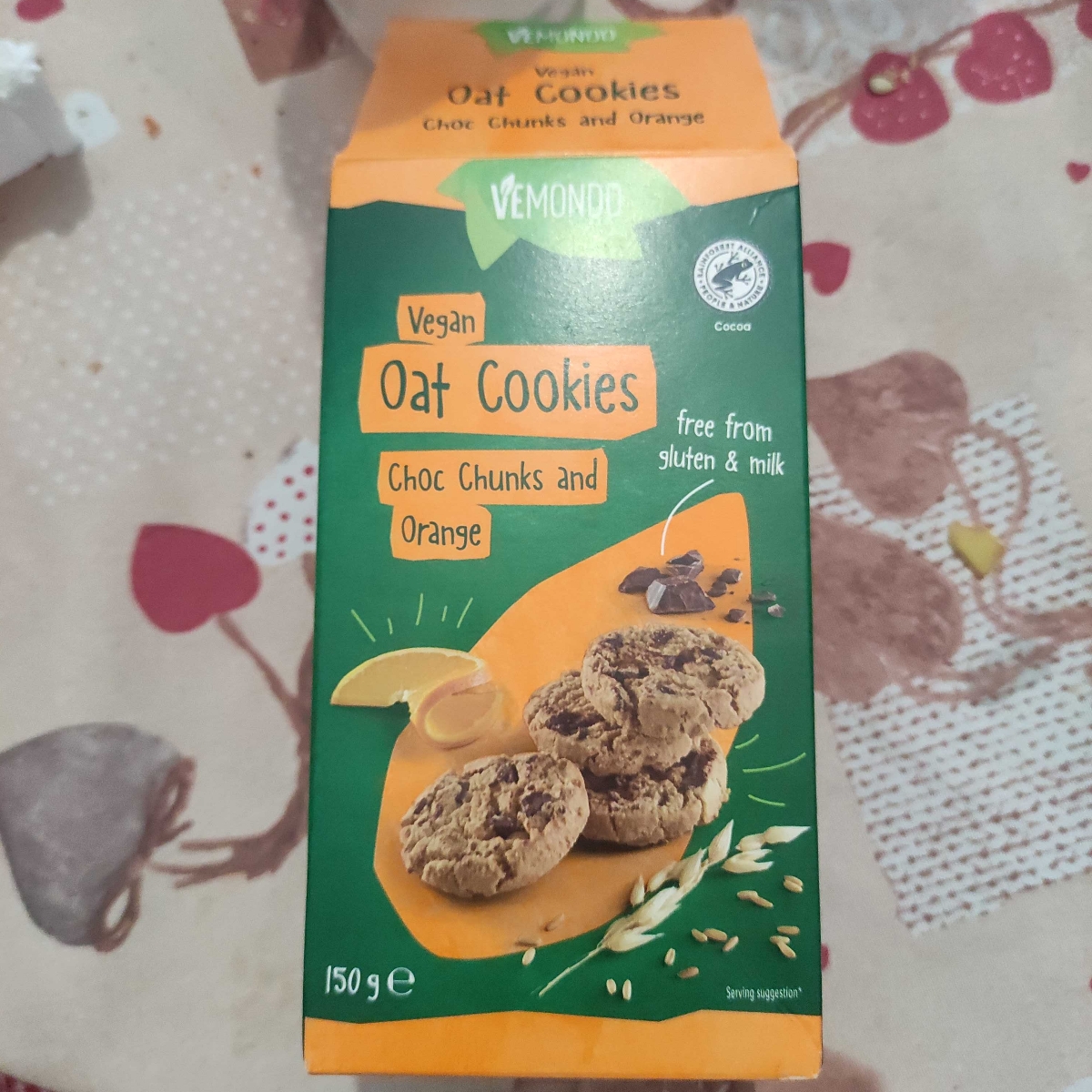 vegan oat cookies choc and orange from Lidl - Vegan Product Reviews ...