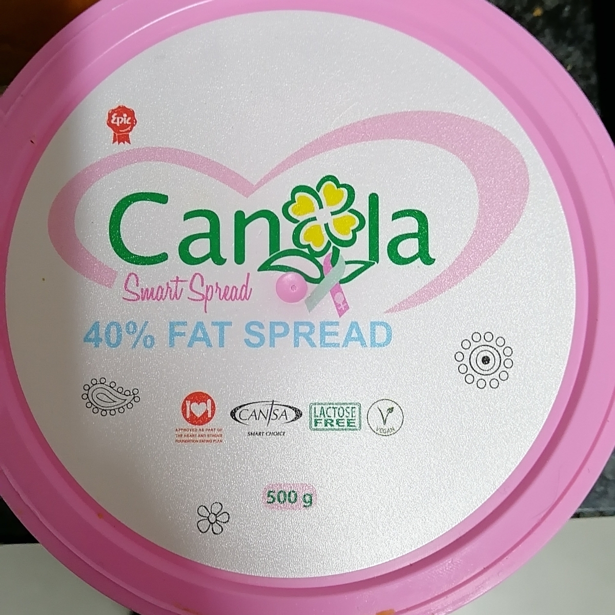 40% fat spread from Canola - Vegan Product Reviews & Ratings | abillion