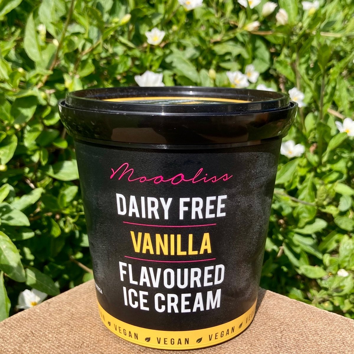 Vanilla Flavour Ice Cream from Moooliss - Vegan Product Reviews ...