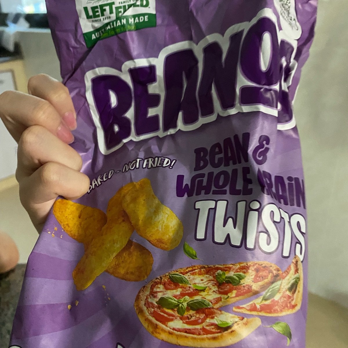 Beanos pizza Twists from Leftfield - Vegan Product Reviews & Ratings ...