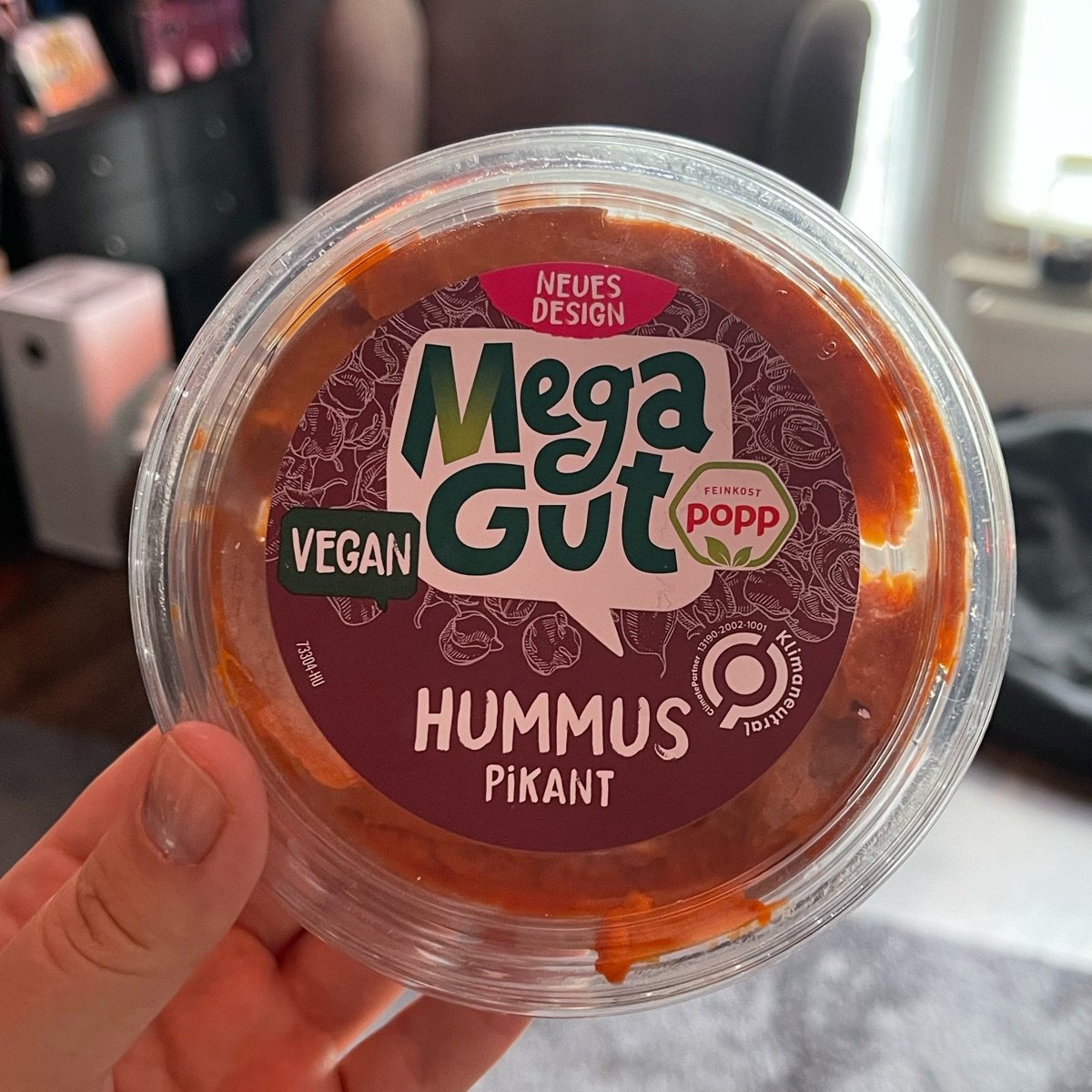 Hummus Pikant from Mega gut - Vegan Product Reviews & Ratings | abillion