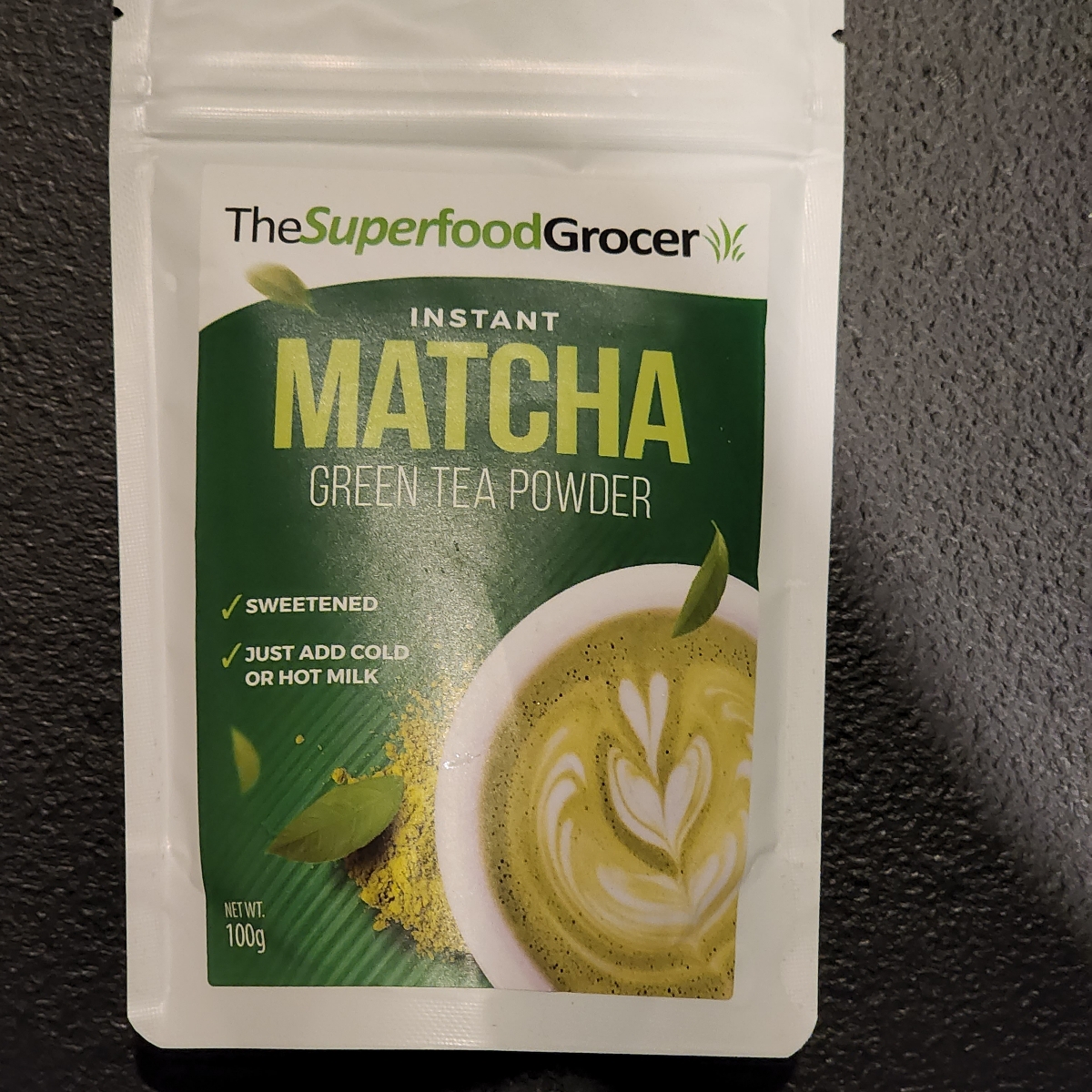 Instant Matcha Green Tea Powder from The Superfood Grocer - Vegan ...