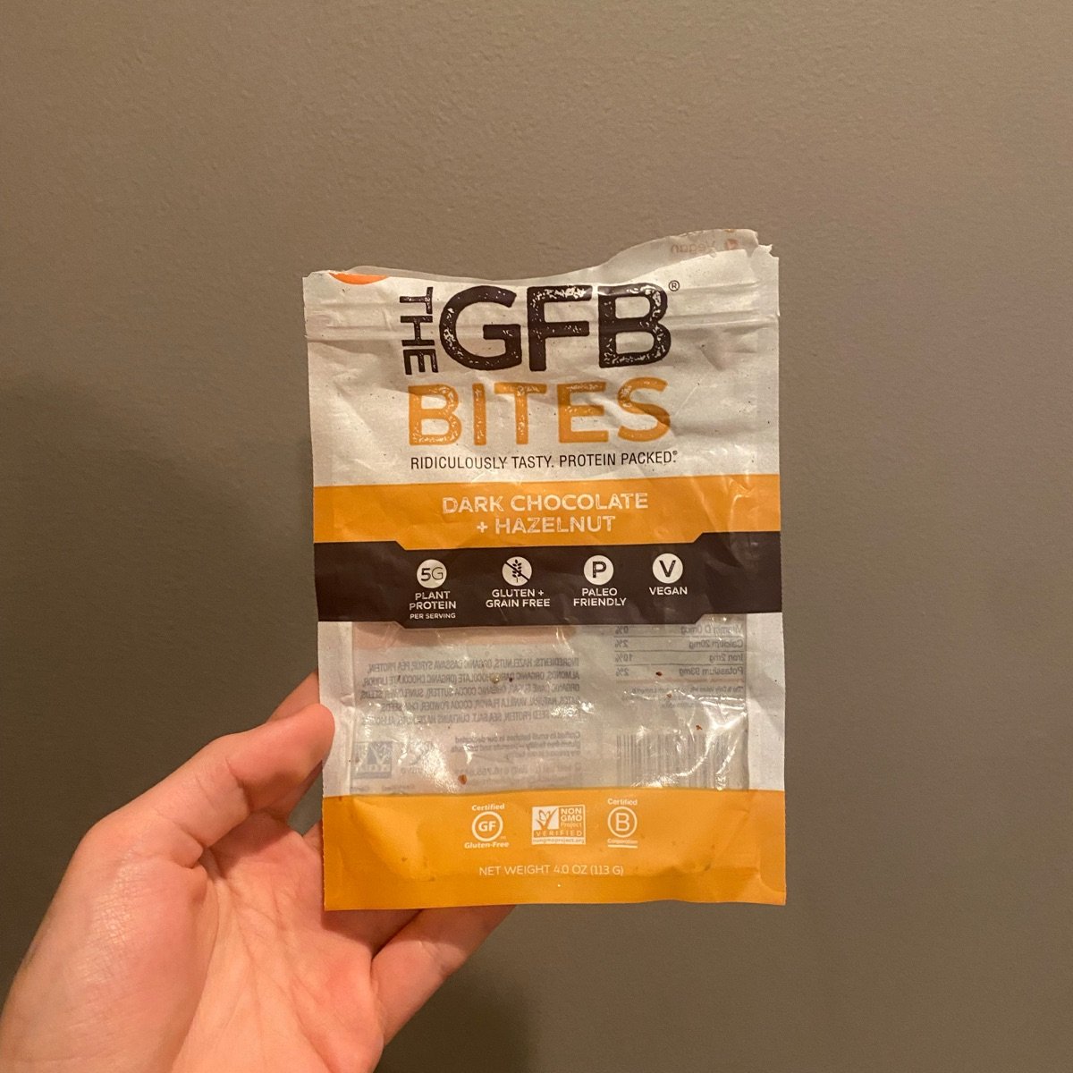 Dark chocolate + Hazelnut from The GFB - Vegan Product Reviews ...