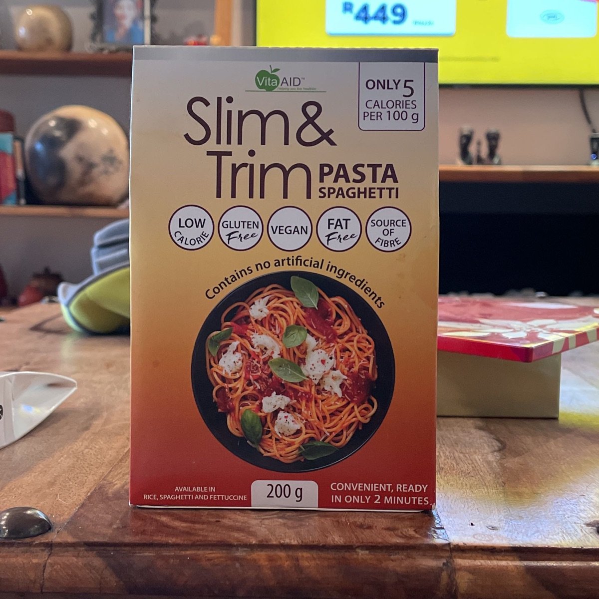 Slim & Trim Pasta Spaghetti from Vita Aid - Vegan Product Reviews ...