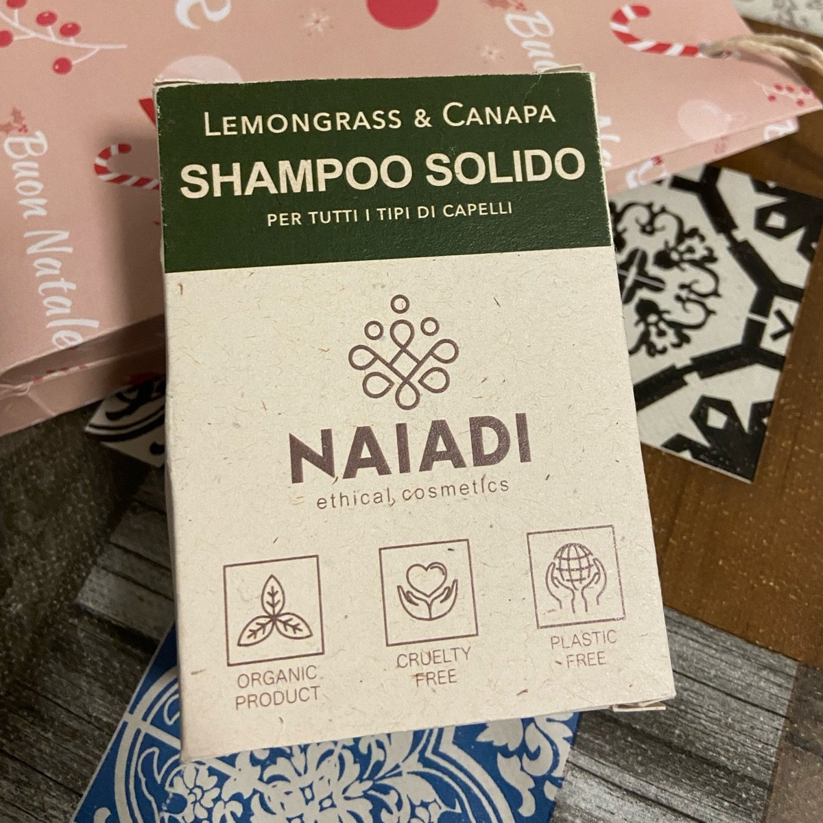 Shampoo solido from Naiadi - Vegan Product Reviews & Ratings | abillion