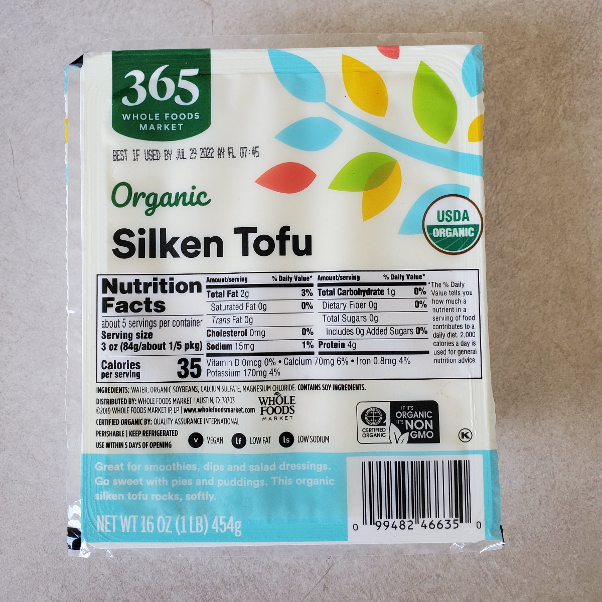 365 Whole Foods Market Organic Silken Tofu Reviews | abillion