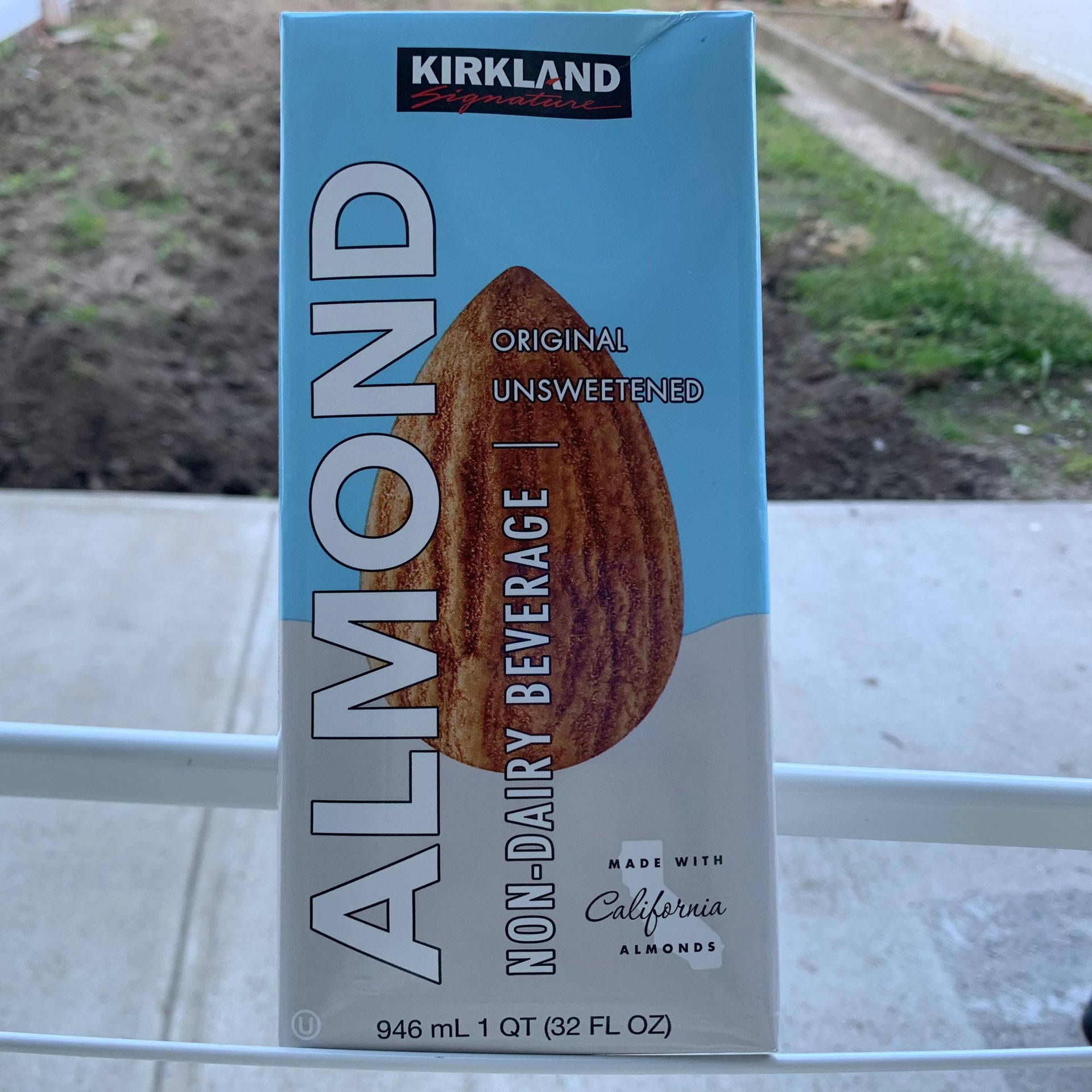 Original Unsweetened Almond Non-Dairy Beverage from Kirkland Signature - Vegan Product Reviews ...