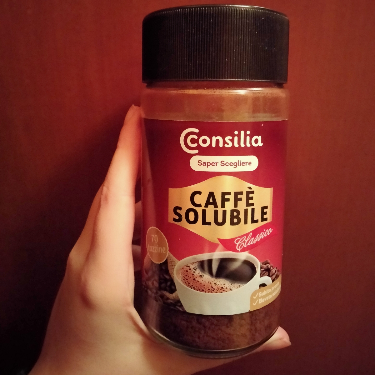 Caffè solubile from Consilia - Vegan Product Reviews & Ratings | abillion