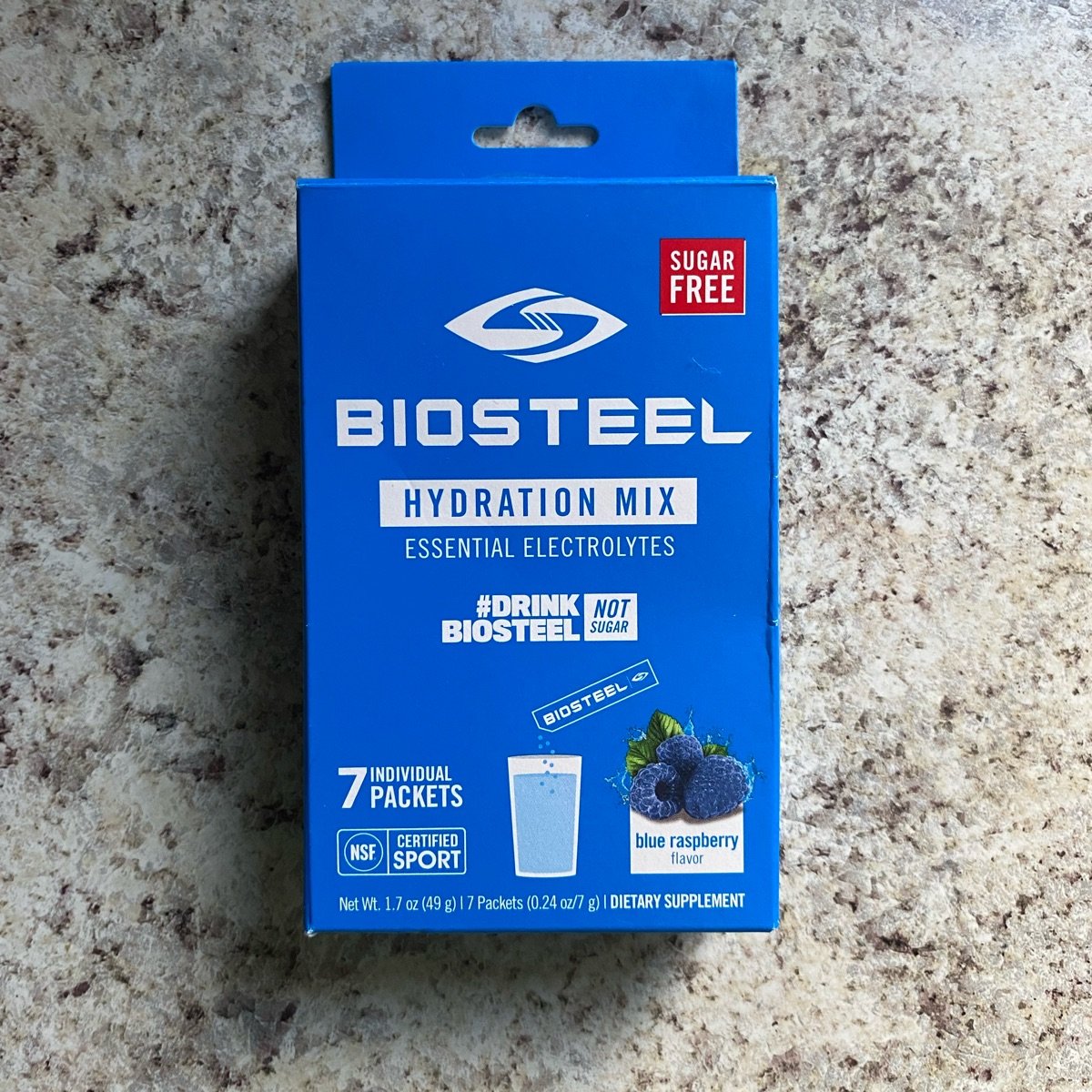Hydration Mix - Blue Raspberry from Biosteel - Vegan Product Reviews ...