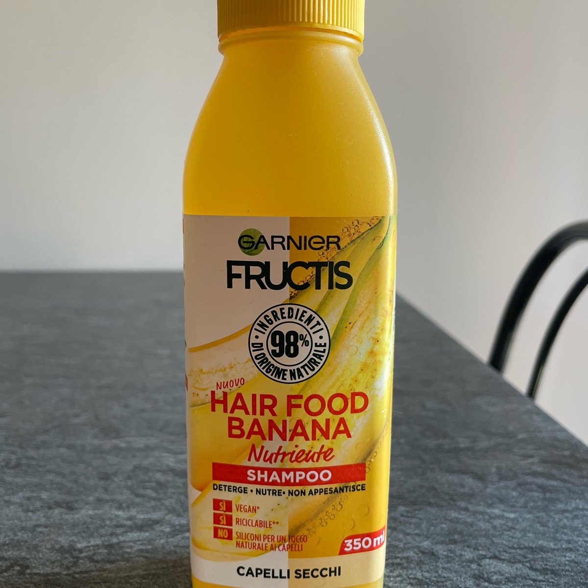 Hair food banana shampoo from Garnier Fructis - Vegan Product Reviews ...