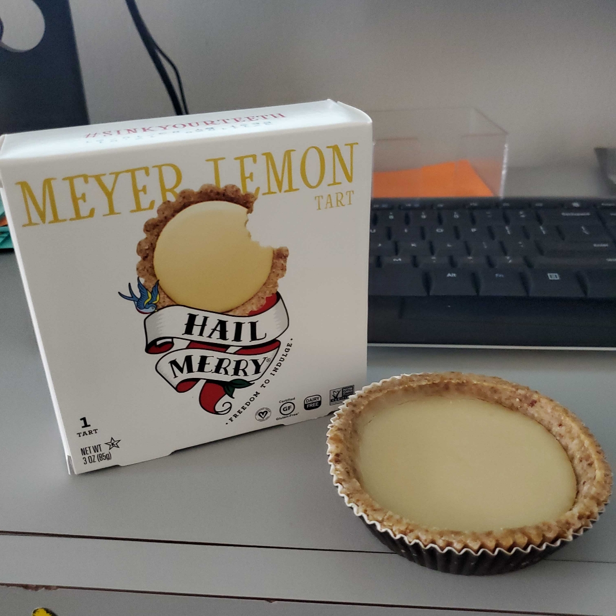 Meyer Lemon Tart from Hail Merry - Vegan Product Reviews & Ratings ...