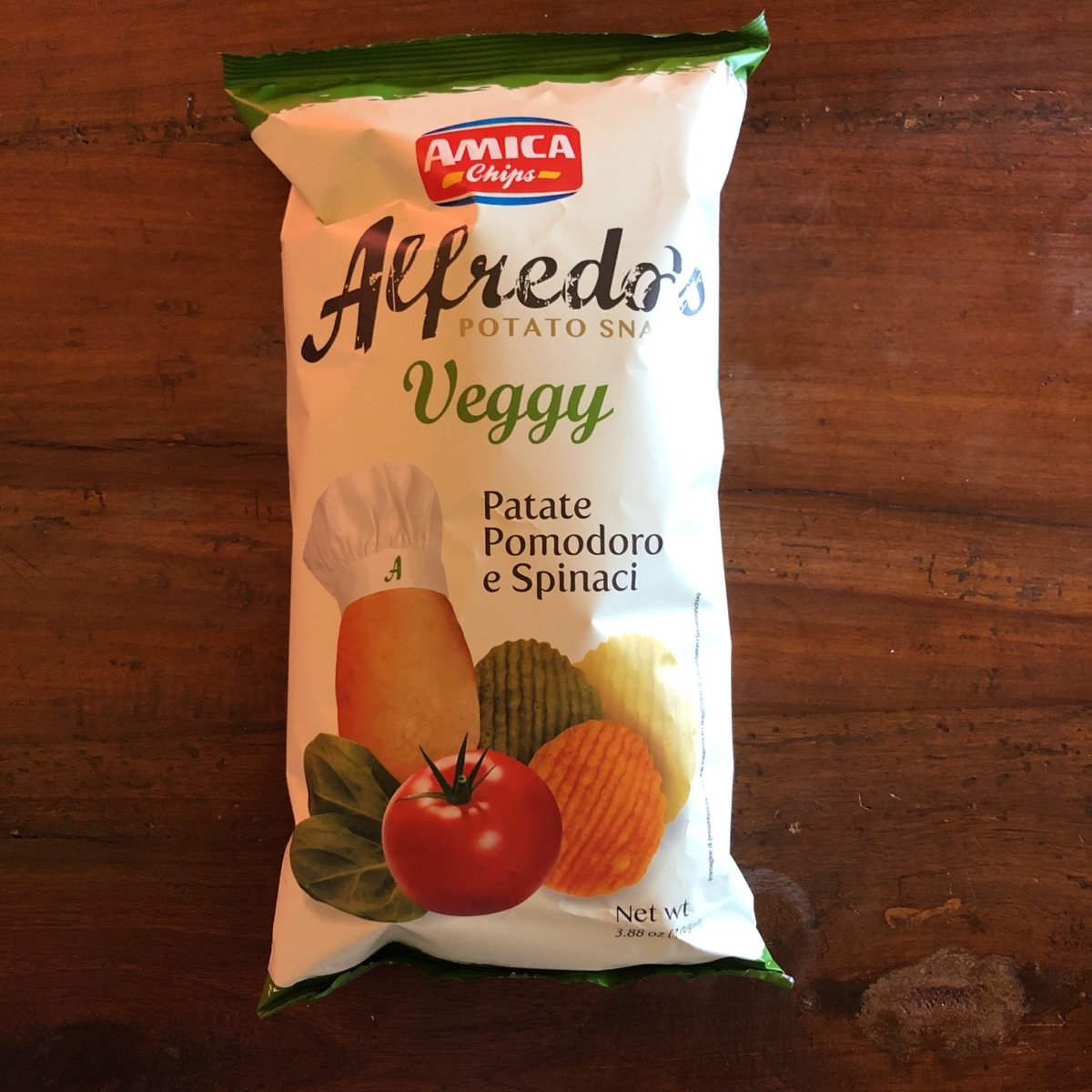 Alfredo's Potato Snack Veggy from Amica Chips - Vegan Product Reviews ...