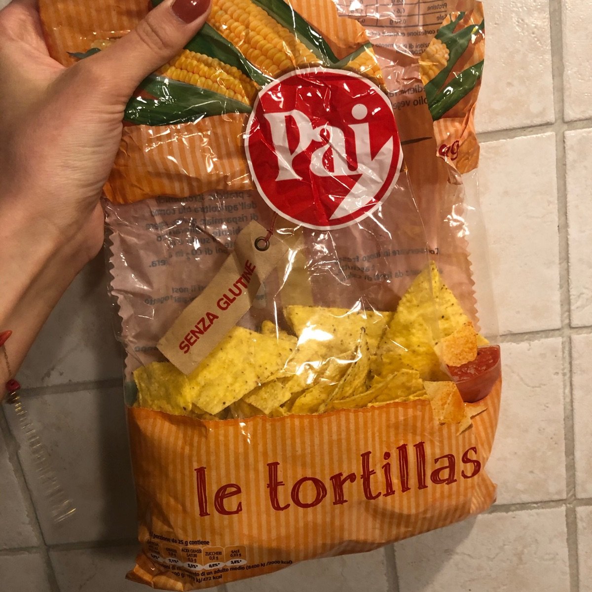 Le Tortillas Snack Di Mais from Pai - Vegan Product Reviews & Ratings ...