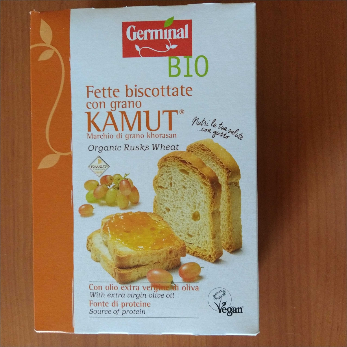 Fette Biscottate Al Kamut from Germinal Bio - Vegan Product Reviews ...