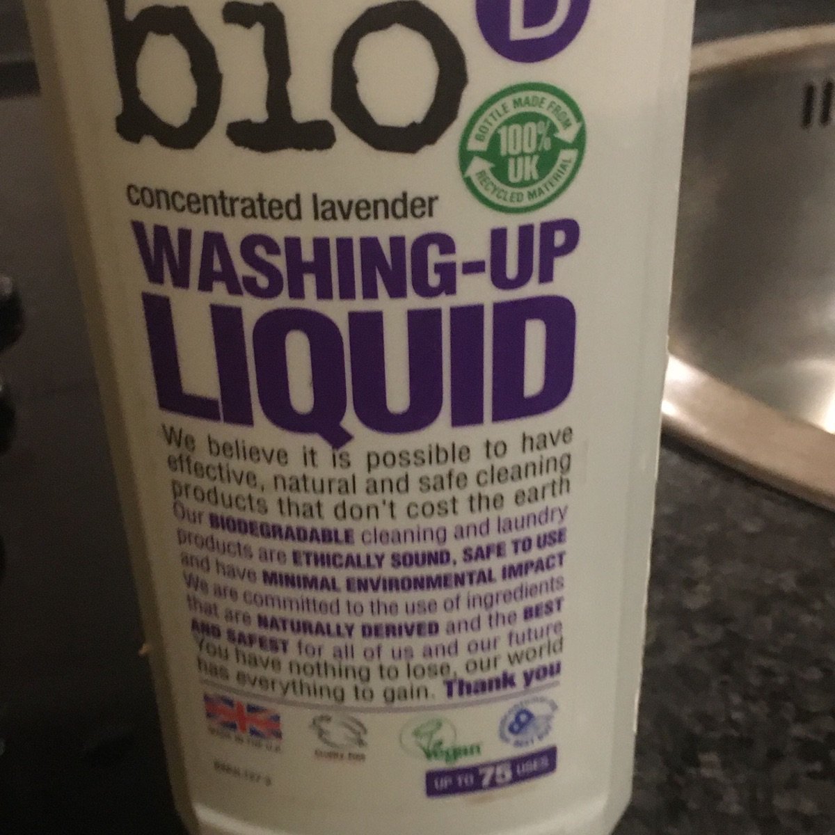 Washing up liquid from Bio-D - Vegan Product Reviews & Ratings | abillion