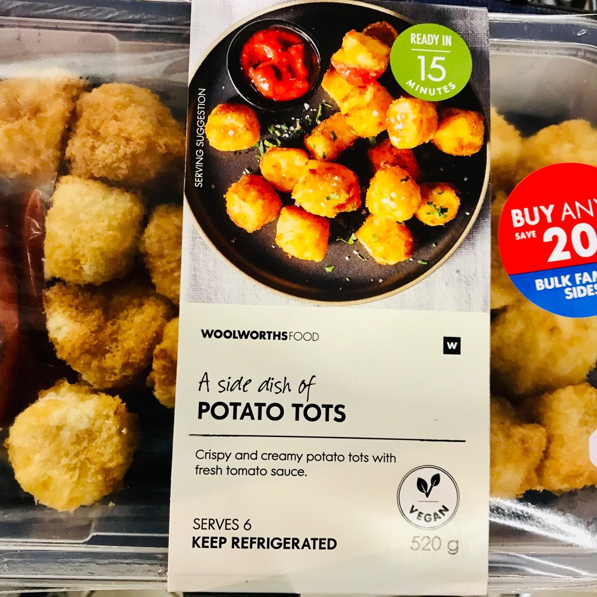 Woolworths Potato Tots from Woolworths - Vegan Product Reviews ...