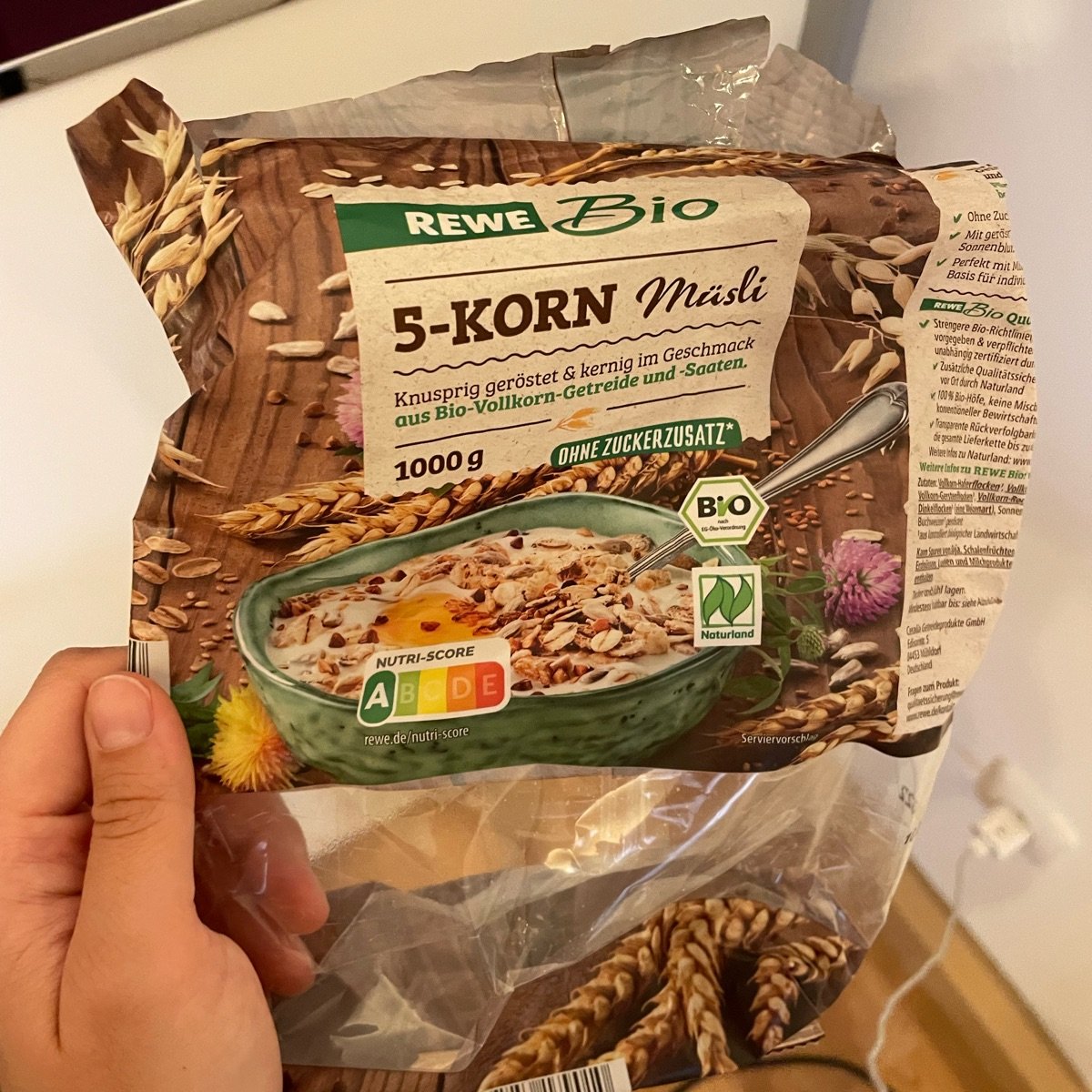 Rewe Bio 5-Korn Müsli Reviews | abillion