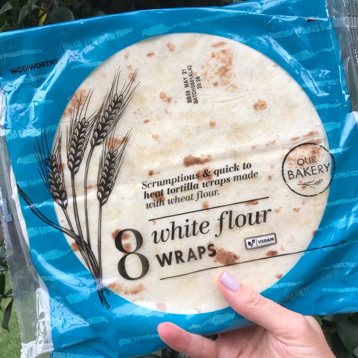 White Flour Wraps from Woolworths - Vegan Product Reviews & Ratings ...