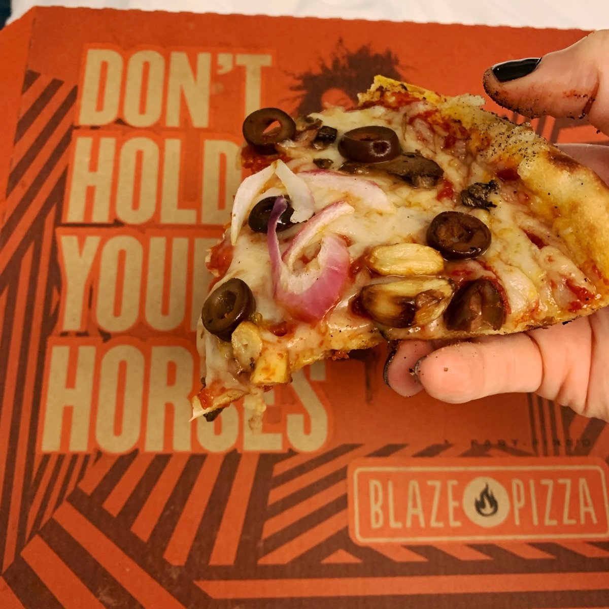 Build your own pizza (11-inch) at Blaze Pizza, Dallas Fort Worth ...