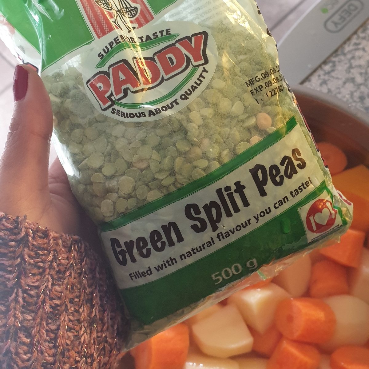 Green split peas from Paddy - Vegan Product Reviews & Ratings | abillion