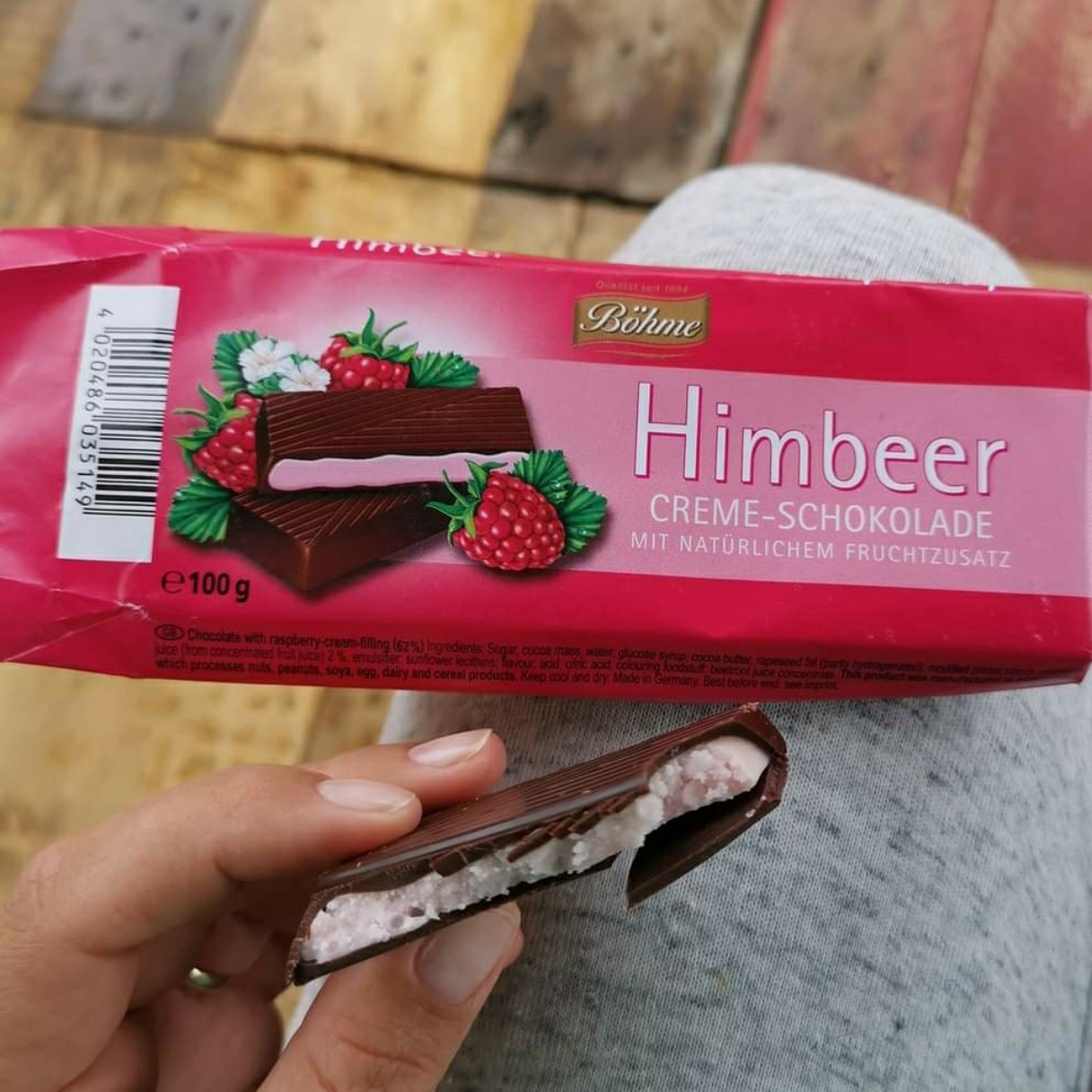 Himbeer Creme- Schokolade from Bohme chocolate - Vegan Product Reviews ...