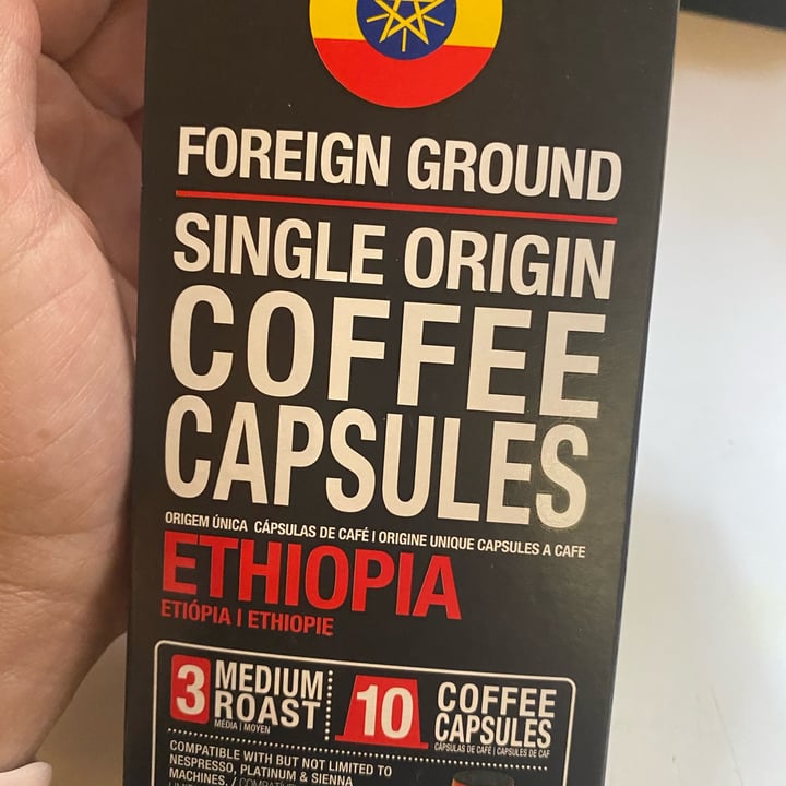 Foreign Ground single origin capsules Ethiopia Review | abillion