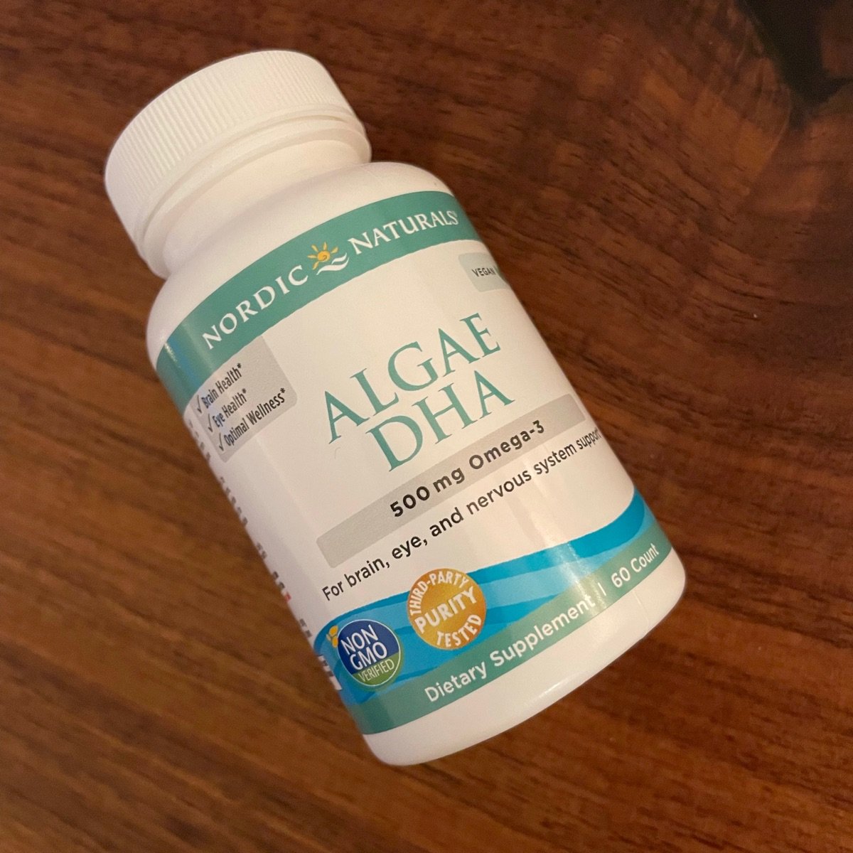 Algae DHA 500 mg Omega-3 from Nordic Naturals - Vegan Product Reviews ...