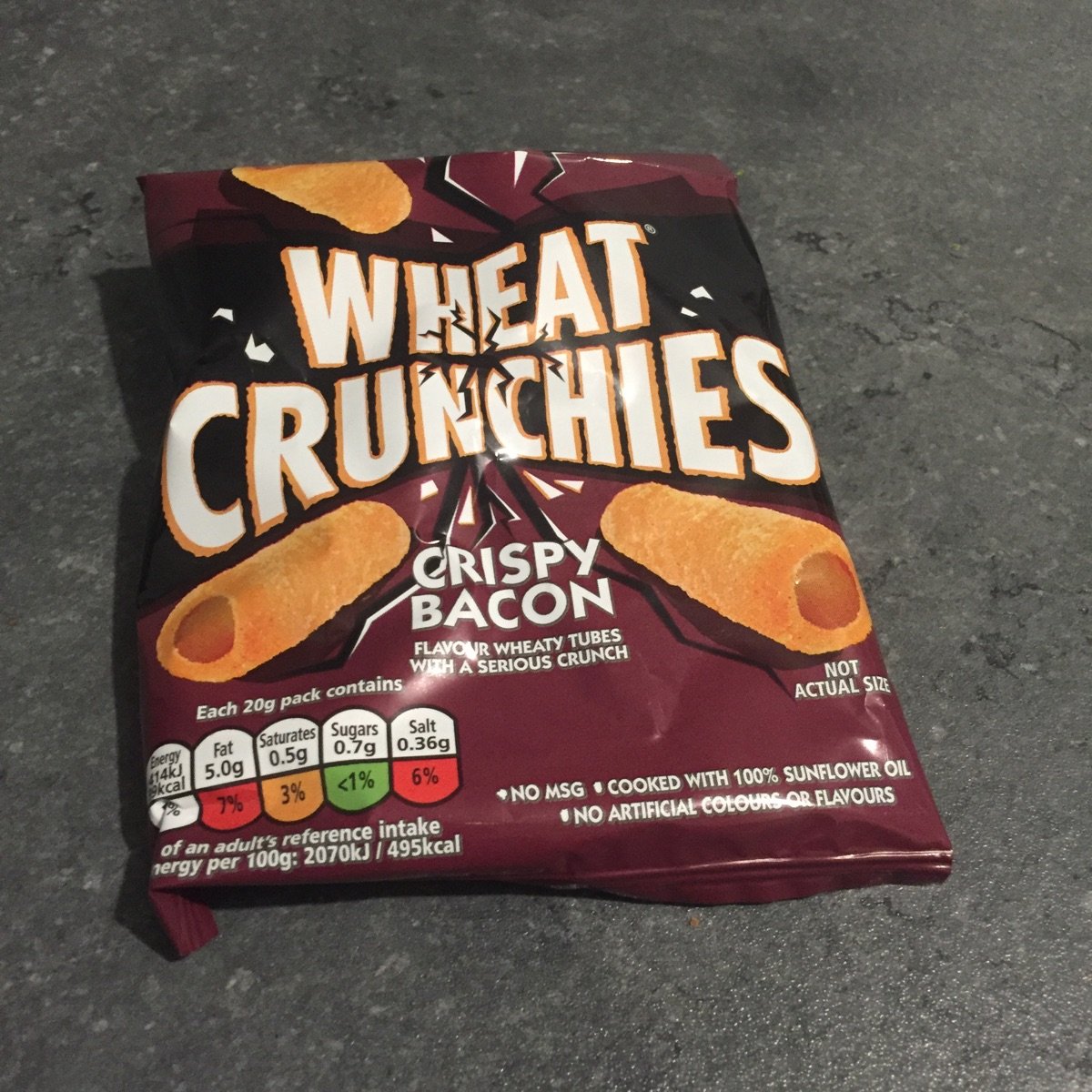 Wheat Crunchies Crispy Bacon from KP snacks - Vegan Product Reviews ...