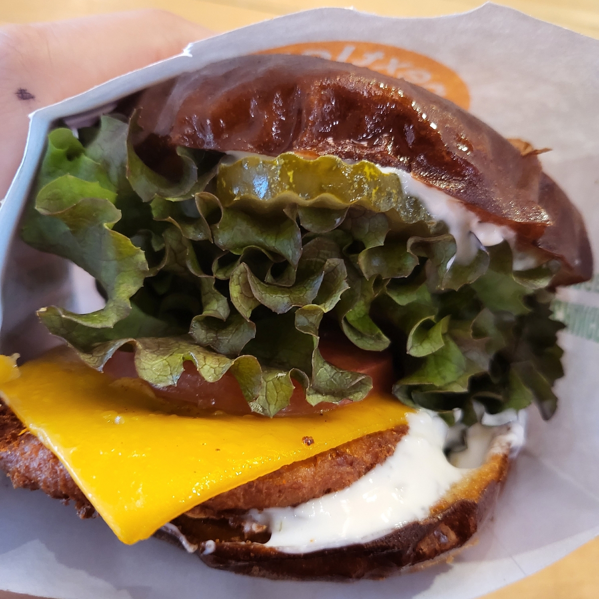 Good Catch Crispy Fish Burger at Next Level Burger Hawthorne, Portland ...