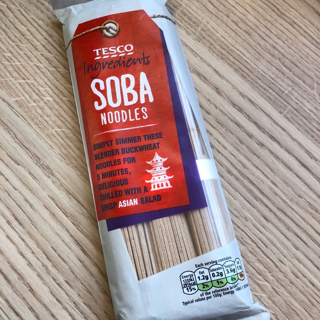 Soba Noodles from Tesco - Vegan Product Reviews & Ratings | abillion