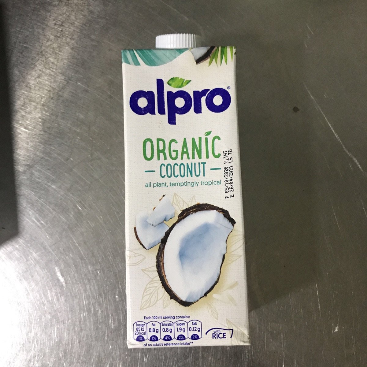 Organic coconut from Alpro - Vegan Product Reviews & Ratings | abillion