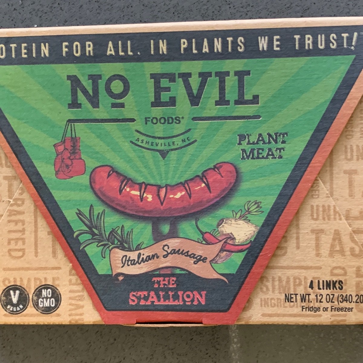 No Evil Foods Italian Sausage from No Evil Foods - Vegan Product ...